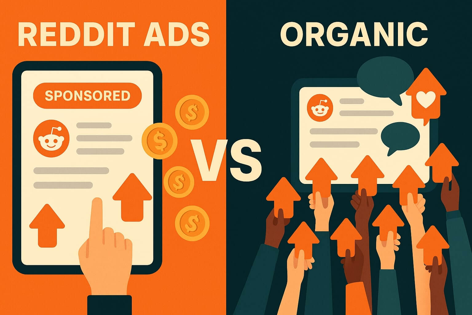 Reddit Ads vs Organic Growth in 2026: Which Strategy Delivers Real ...